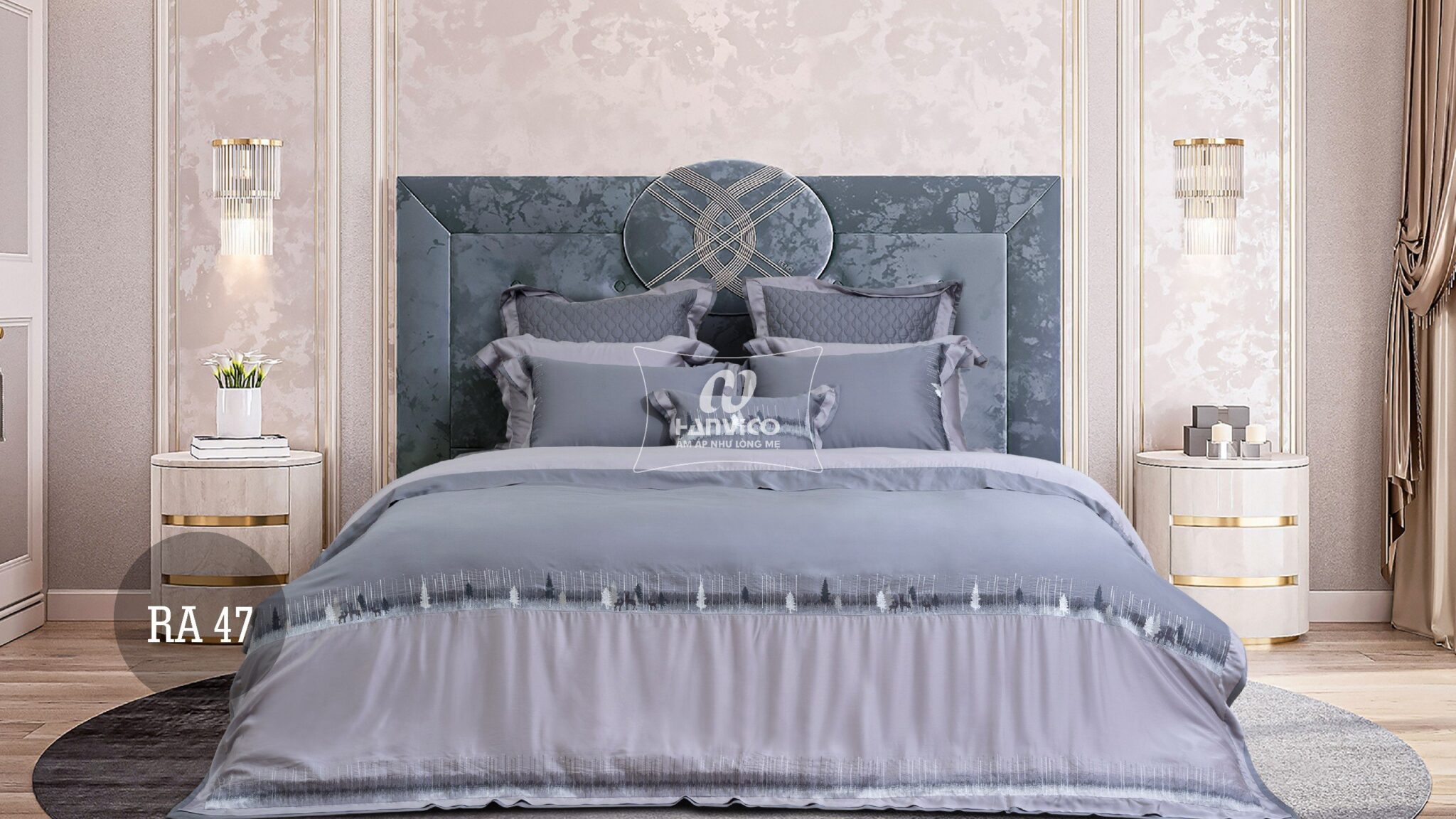 Bộ ga phủ Royal Award RA47 - HANVICO