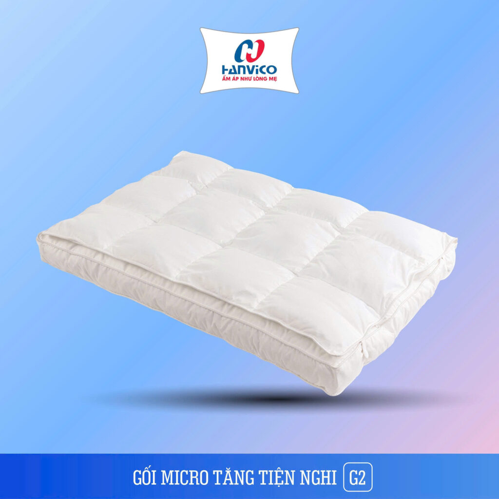 Gối Micro Tăng Tiện Nghi G2 - HANVICO